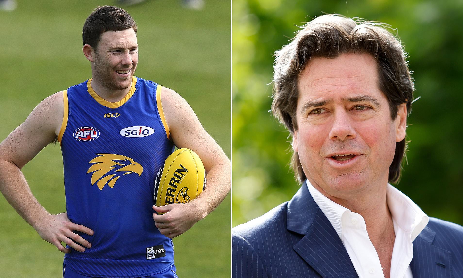 Footy legend reveals AFL boss's incredible threat when he had internal ...
