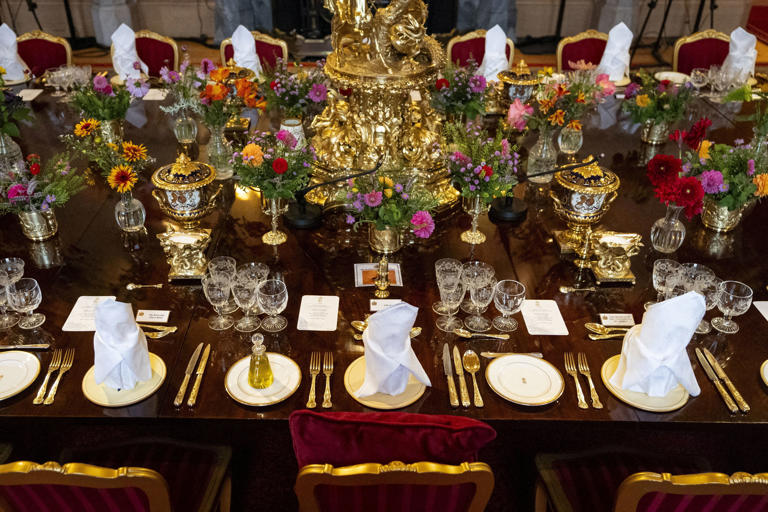 British royal banquet blends culinary diplomacy with Trump's personal ...