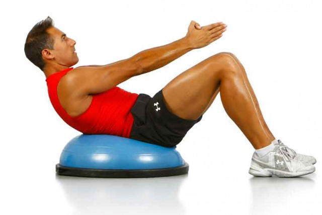 La clave del Curl up: controla la intensidad con los brazos