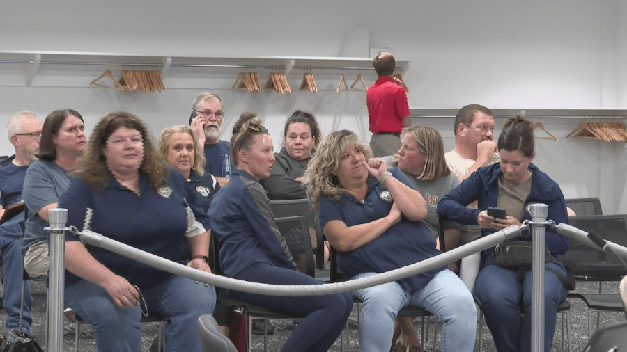 Brown County dispatchers voice concerns at board meeting