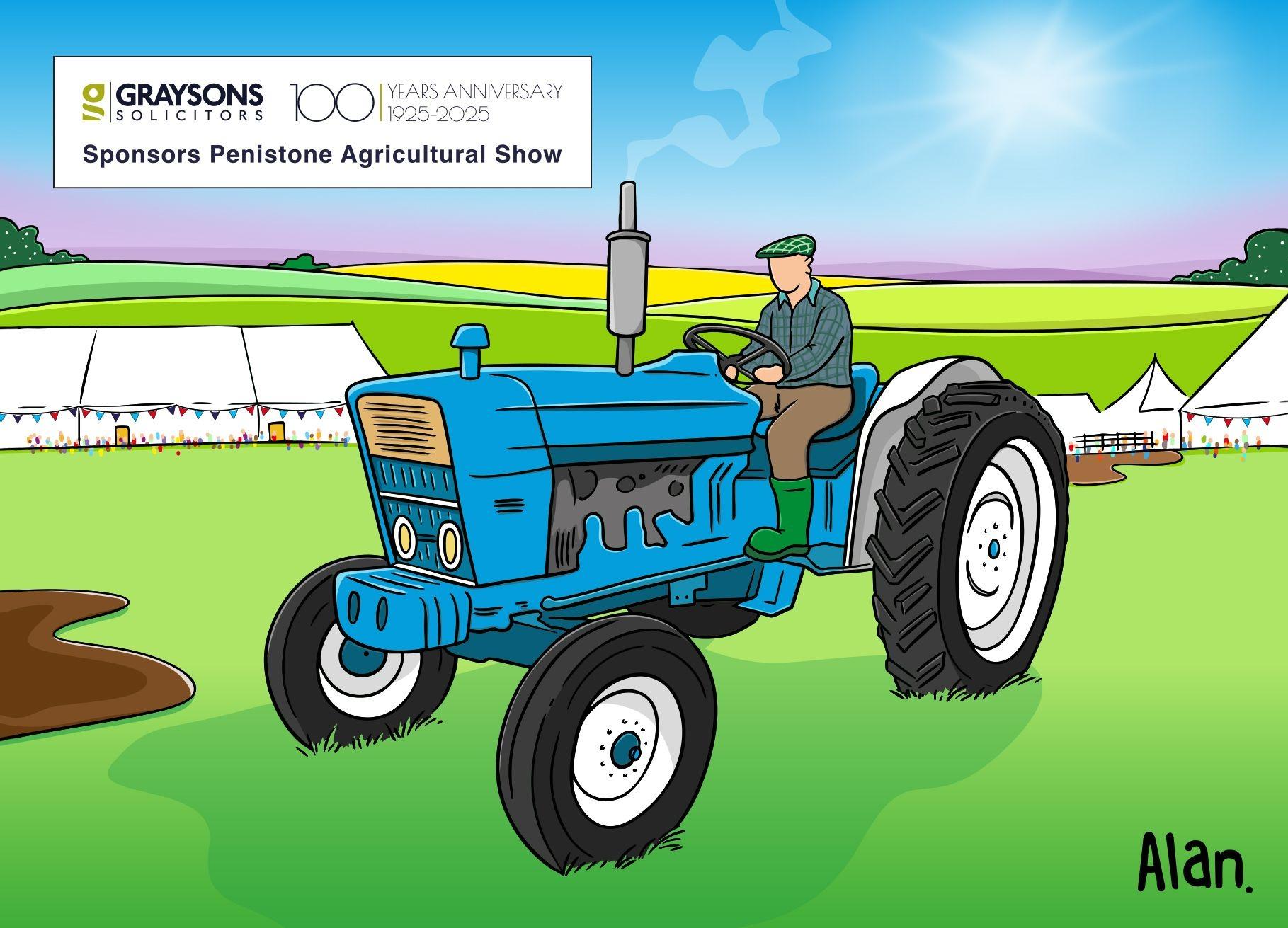 Graysons’ first Penistone Show hailed a success with giveaways and guidance