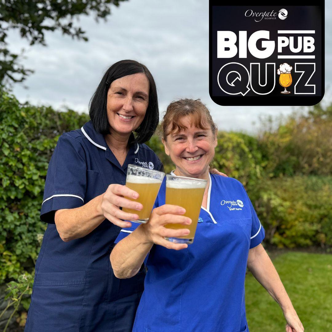 Overgate Hospice calls on Calderdale pubs to join their Big Pub Quiz Night