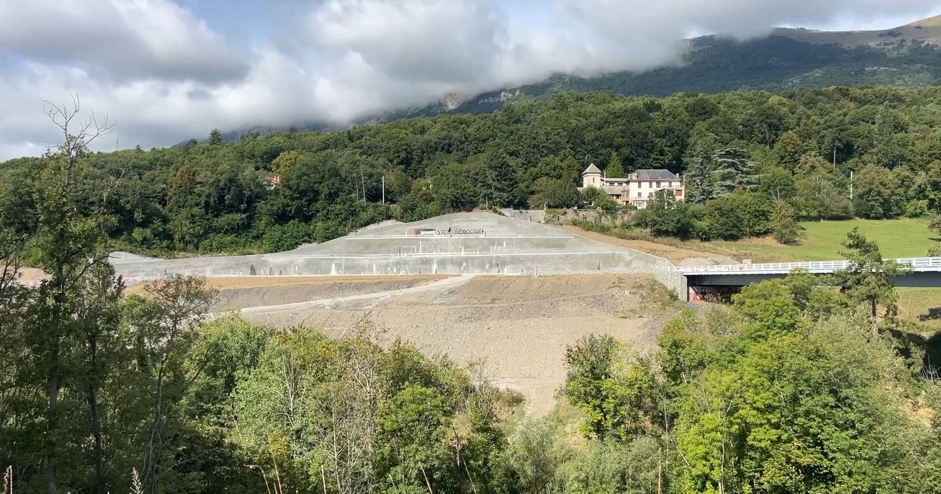 Rocade de Gap: le glissement de terrain ralentit