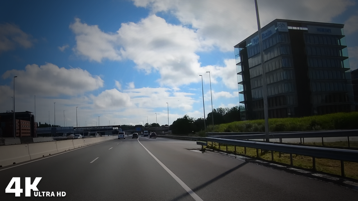 Kjøretur i Nederland – motorvei fra Utrecht til Amsterdam (4K)