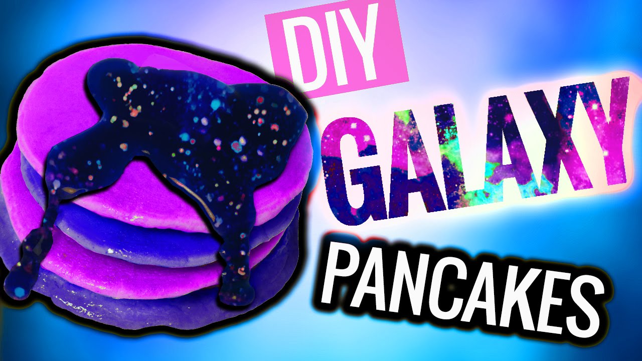 DIY galaxy pancakes you can make at home