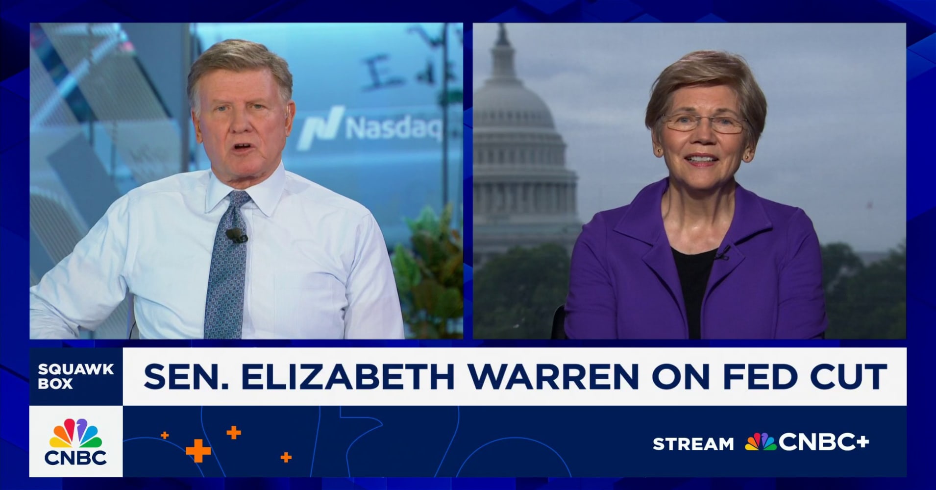 Sen. Warren: Rate cuts by themselves aren't going to fix the problems ...