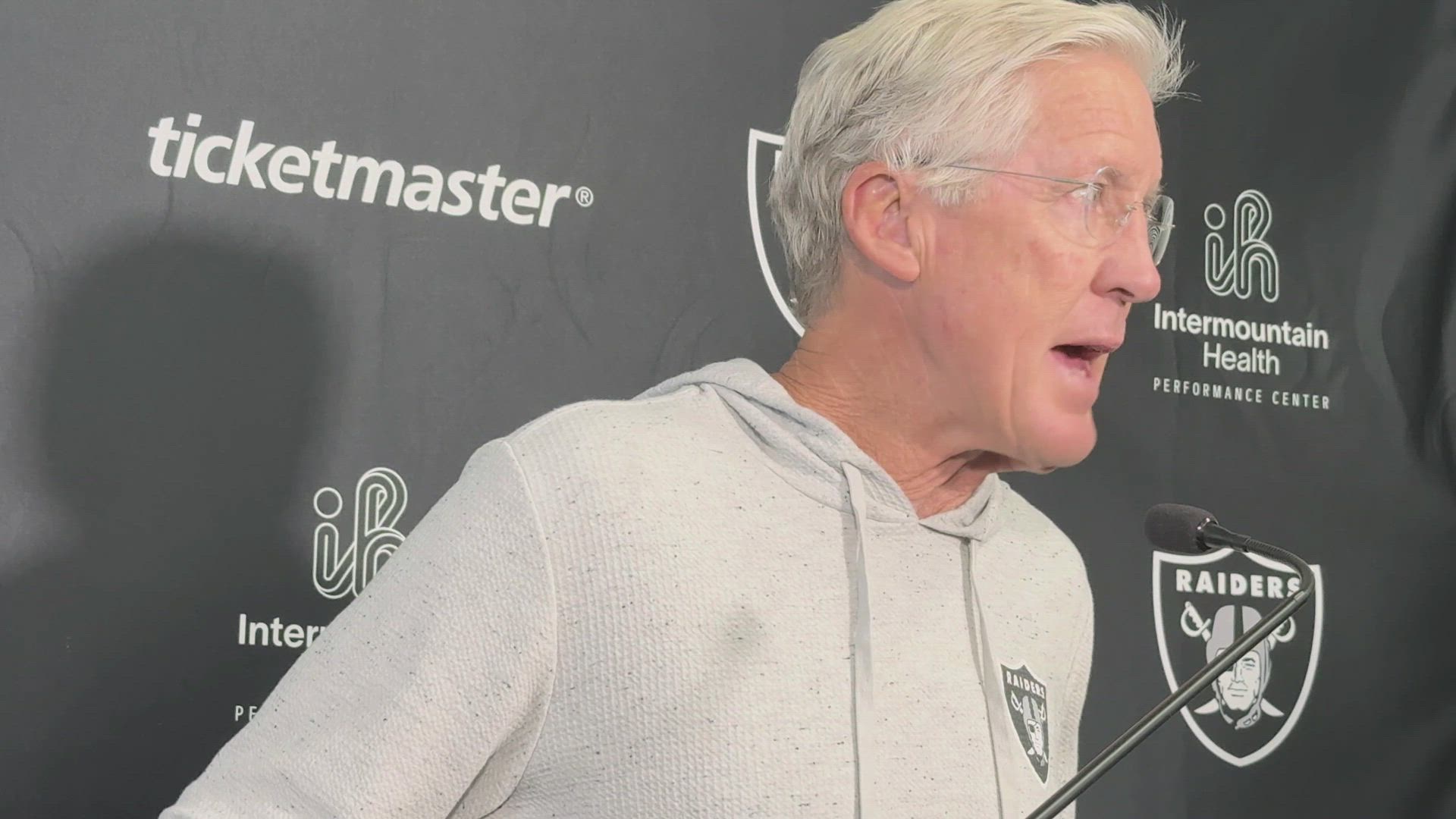 Las Vegas Raiders HC Pete Carroll Praises Hispanic Raider Nation Support