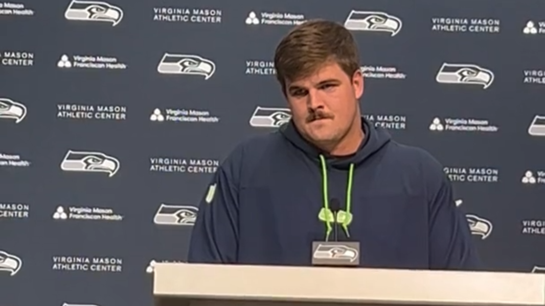 How rookie Grey Zabel is not a Seahawks rookie two games into his NFL ...