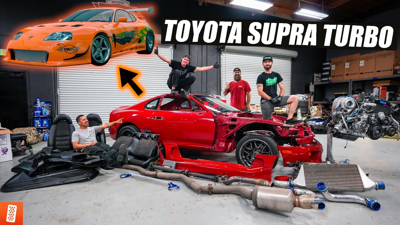 Stripping the ’94 Supra Turbo for a Modern Fast & Furious Build