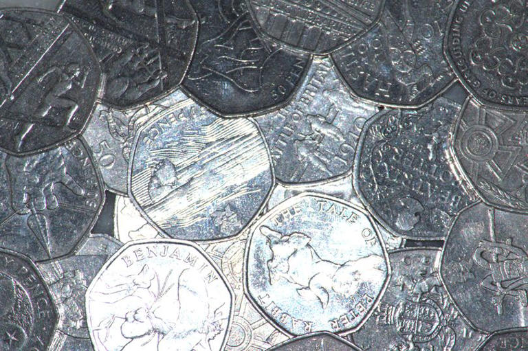 Rare 50p coins selling for over £2,000 - check your change now