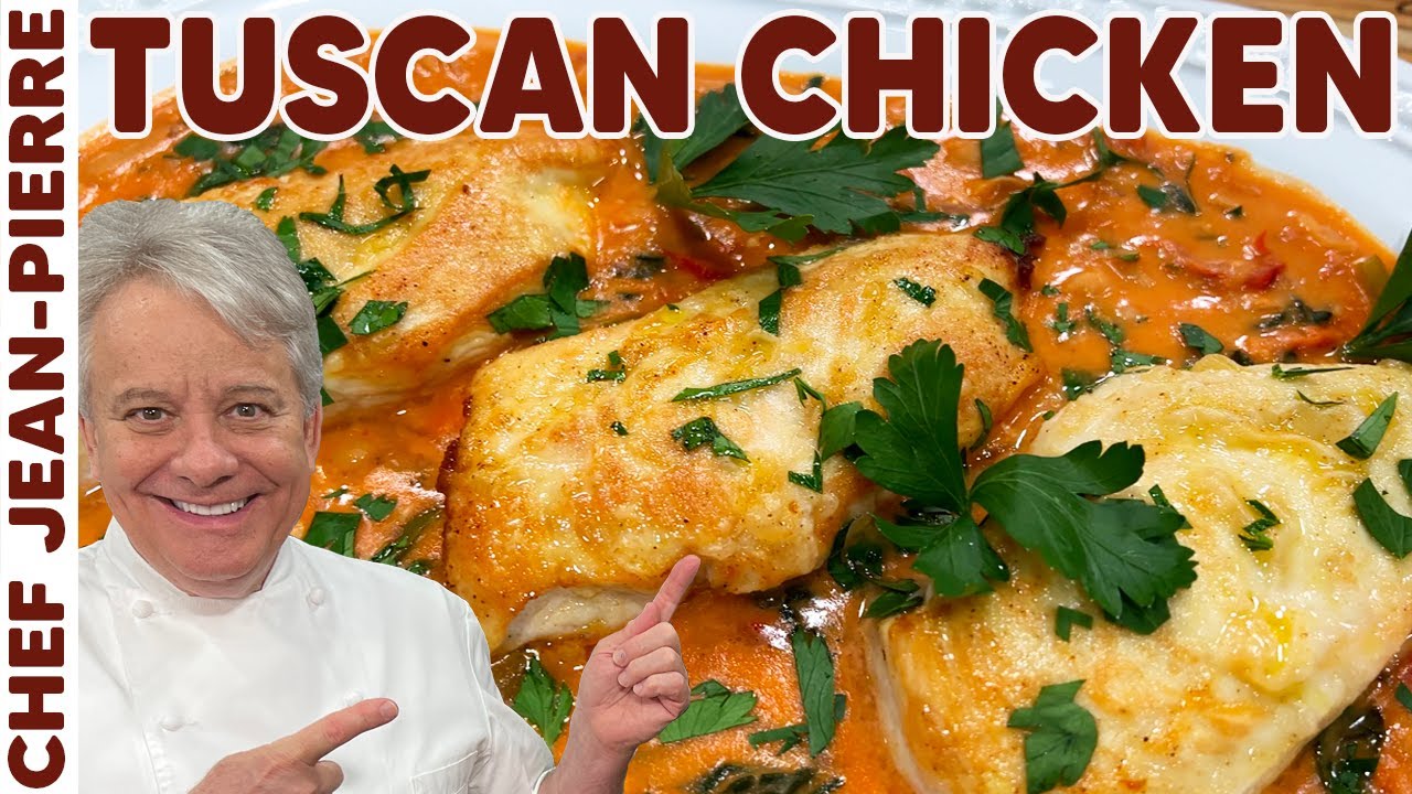 Easy Tuscan Chicken - Chef Jean-Pierre’s 20-Minute Wonder