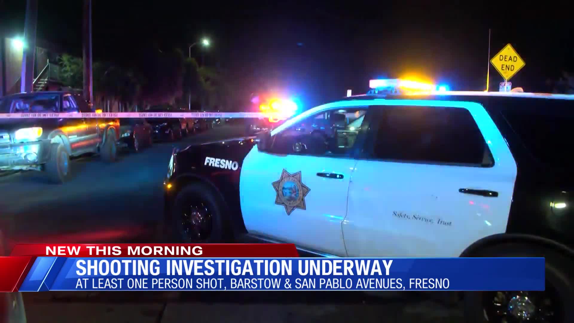 Man shows up at hospital after central Fresno shooting