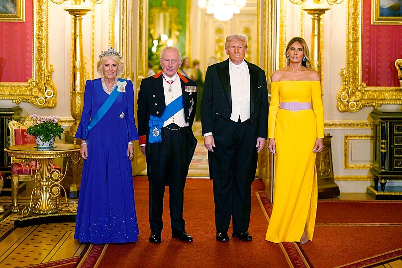 Make America Fashionable Again? Melania Trump’s UK banquet dress proves ...