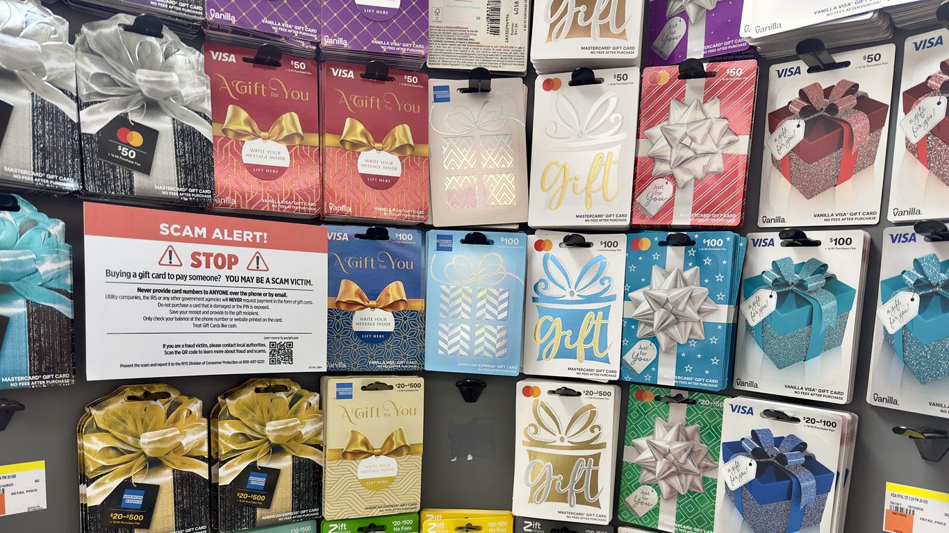 Mastercard holiday forecast 2025: Tariffs driving shoppers to gift cards