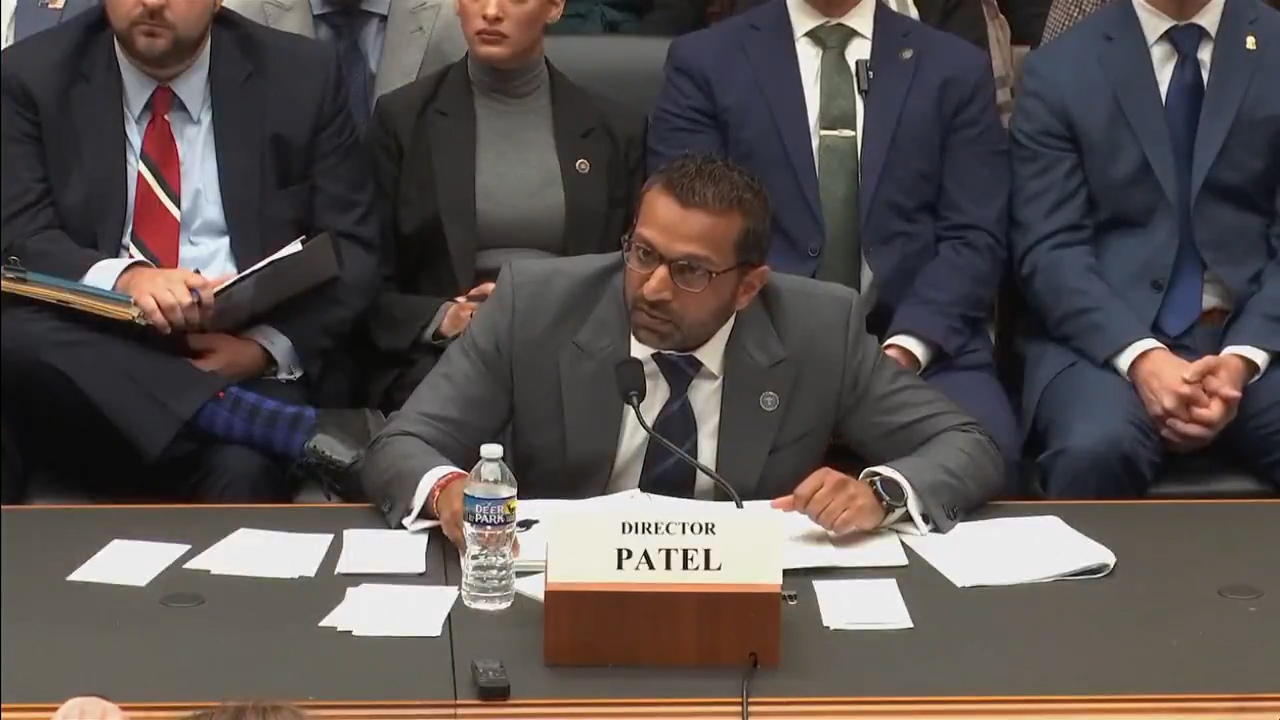 Patel And Swalwell Get in Heated Confrontation Over Epstein Files
