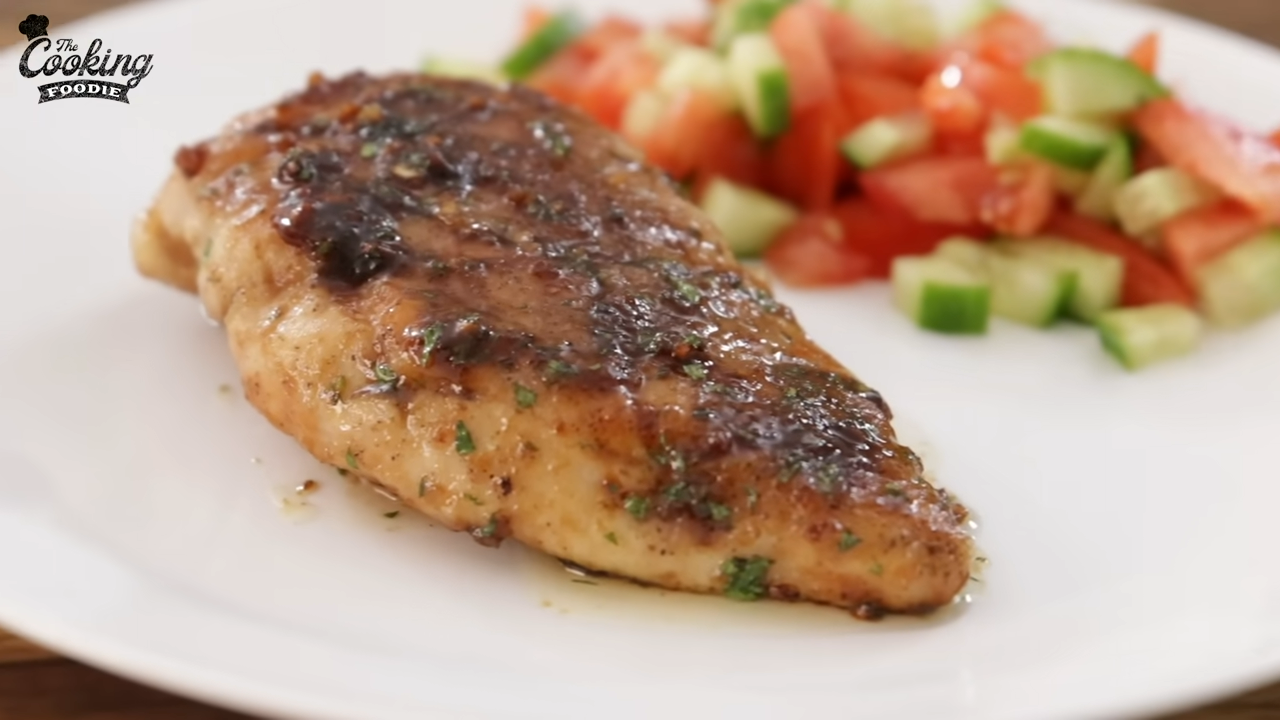 The Best Way to Cook Chicken Breast - Honey Garlic Chicken