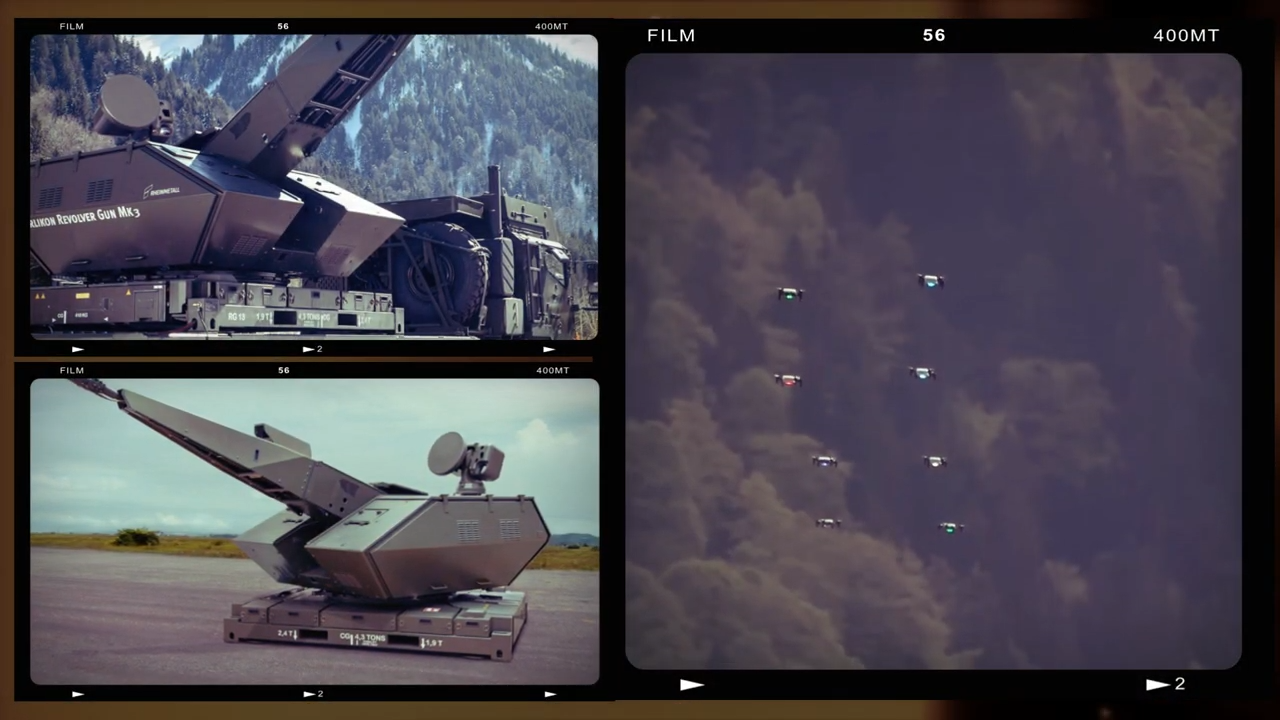 How Skynex Uses 35mm Airburst Ammo to Defeat Enemy Drones