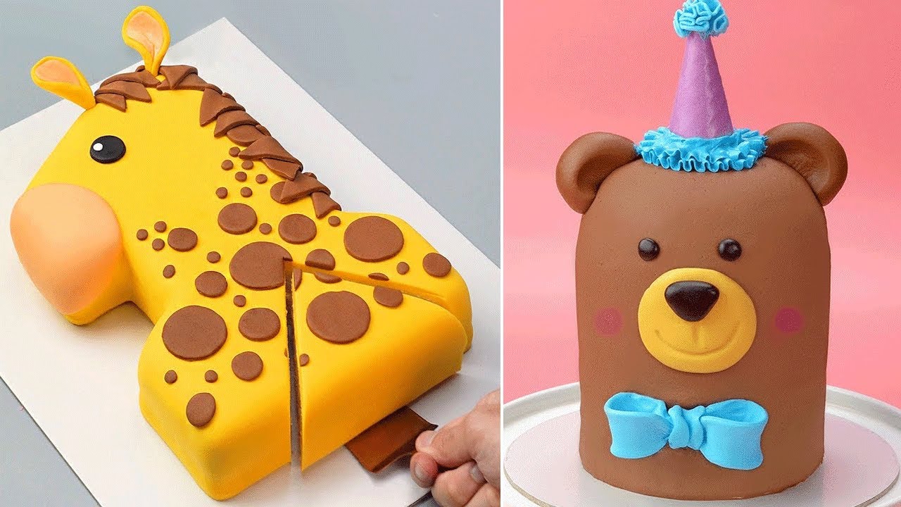 Cute Animal Cake Designs
