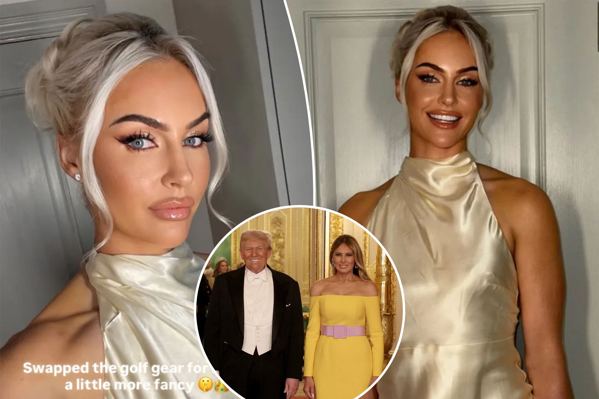 Charley Hull stuns at Windsor Castle dinner with royal family as she ‘finally’ meets Trump