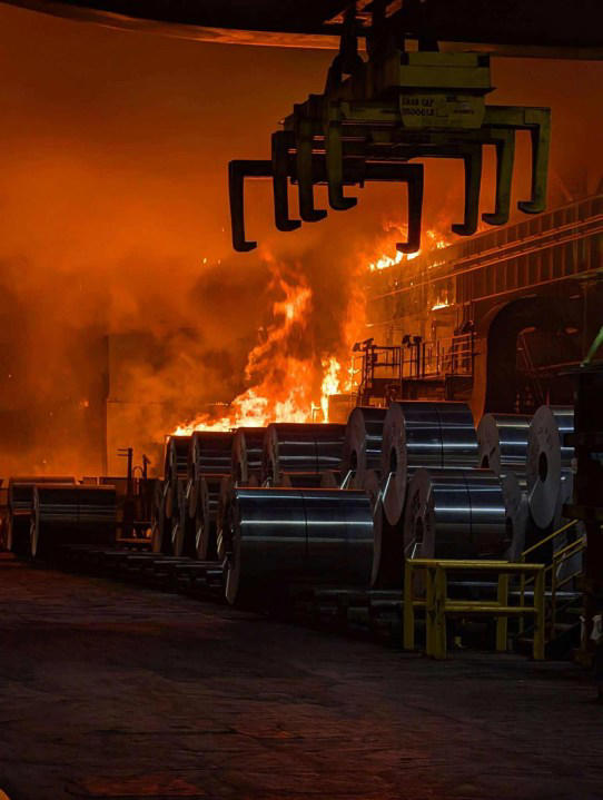 Fire at Novelis aluminum plant in Oswego, two dozen departments respond