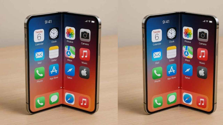 Apple iPhone Fold leaks hint at liquid metal hinge and premium titanium ...