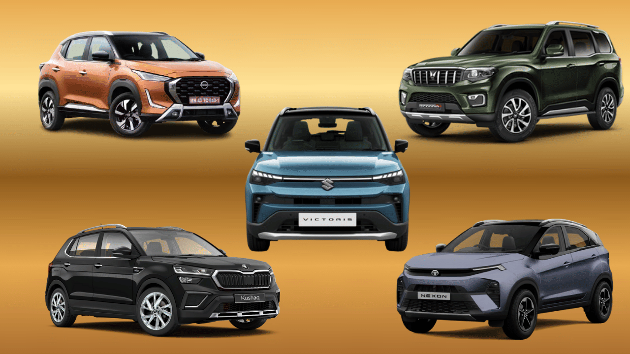 Top five safest SUVs under ₹15 Lakh with Global NCAP 5-star safety rating