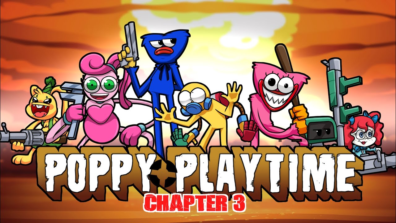 Poppy Playtime Chapter 3 Full Trailer Animation Parody