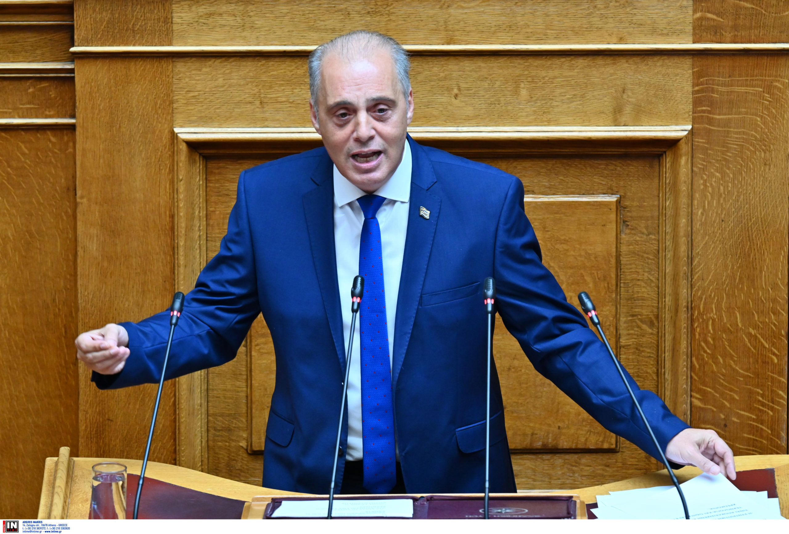 Βελόπουλος: «Διάλογο με δακρυγόνα και γκλοπ κάνουν μόνον οι δικτάτορες ...