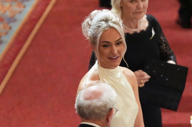 Mystery blonde's identity revealed after turning heads at Donald Trump banquet