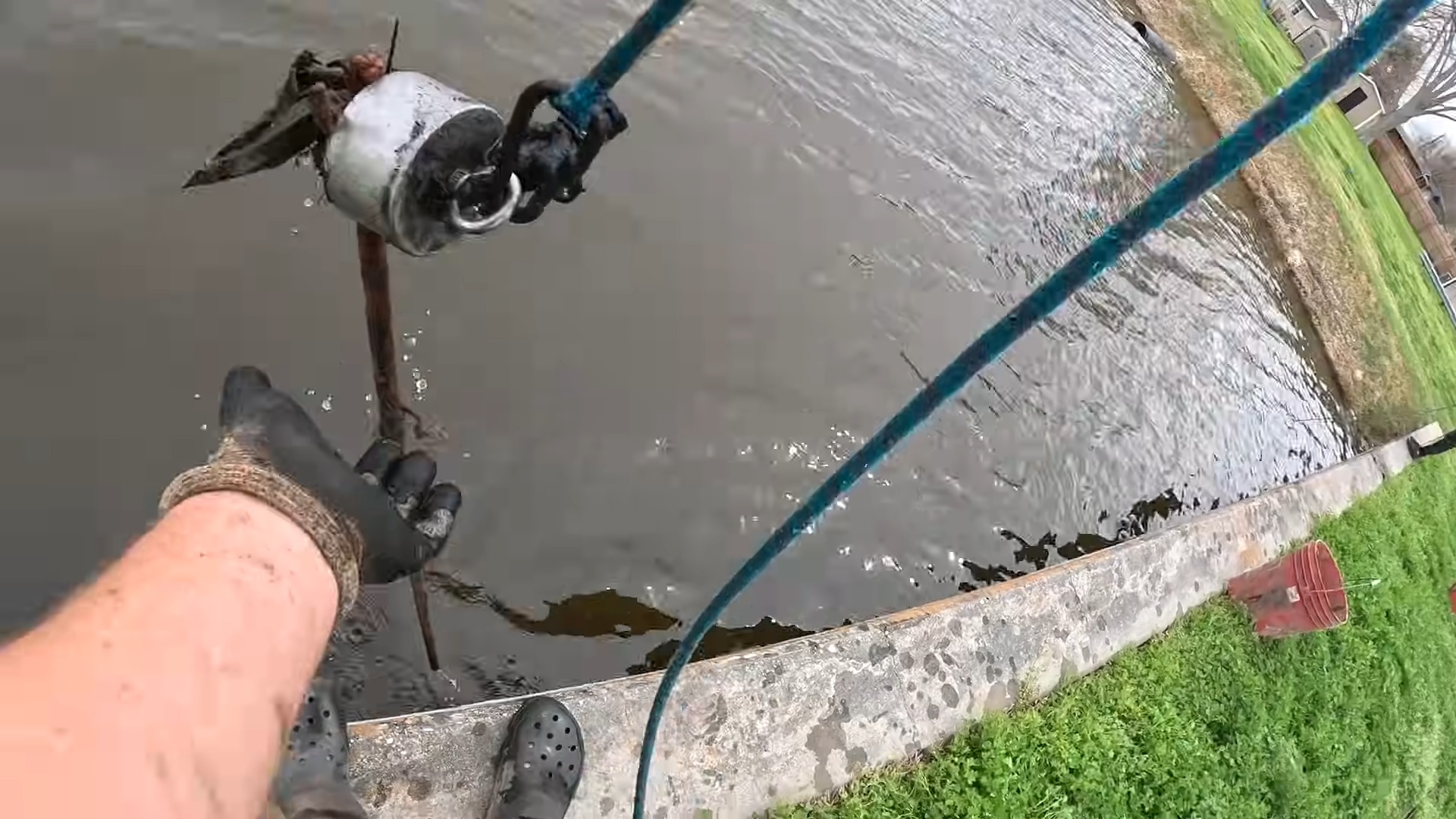 You Won’t Believe What Luxury Items We Found Magnet Fishing