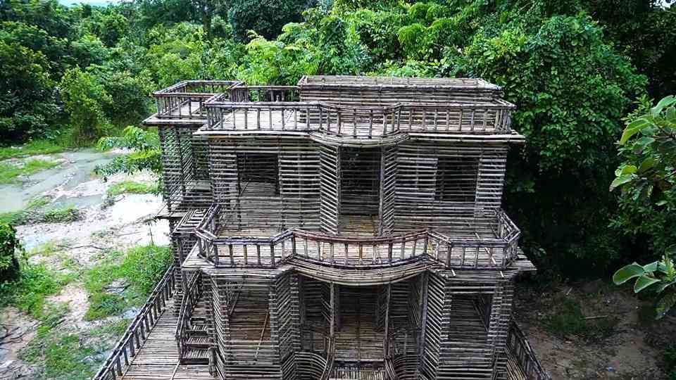 Building 2-story villa & swimming pool in deep jungle more stunning ...