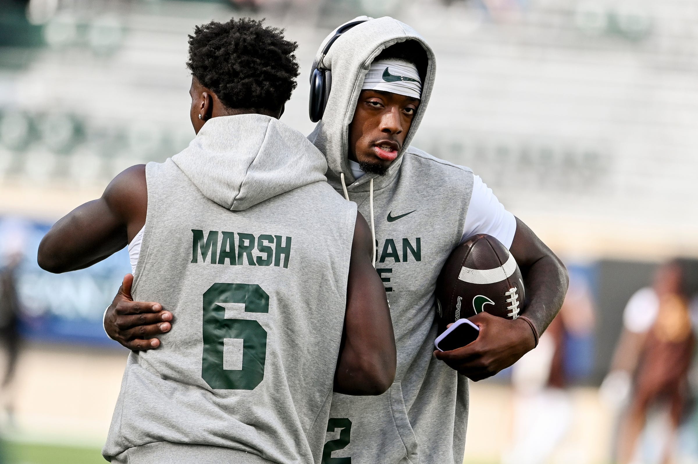 Aidan Chiles, Nick Marsh 'cool now,' but spat shows Michigan State football's frustration