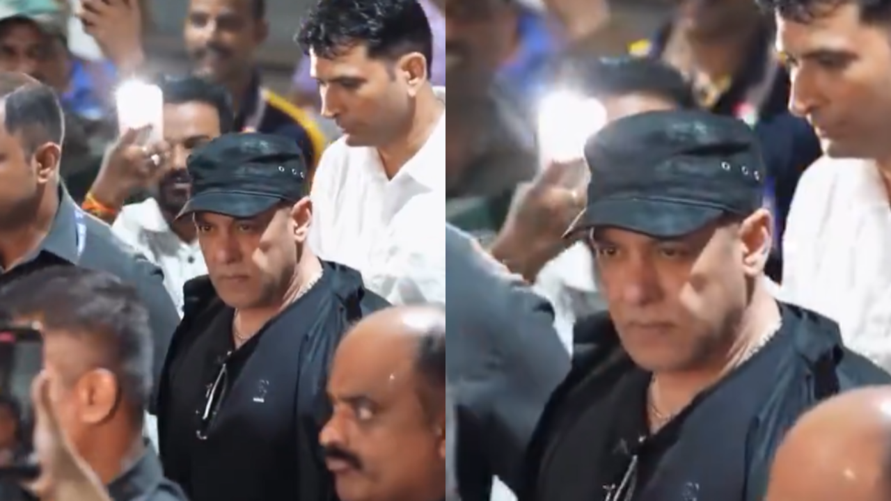 Salman Khan Makes His Way Back To Mumbai Following The Galwan Shoot In ...