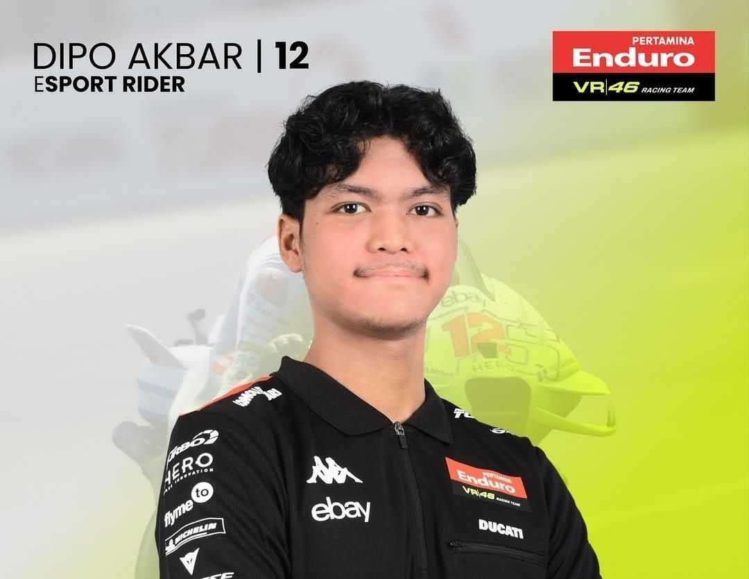 Dipo Akbar Finis Podium di MotoGP eSport World Championship 2025