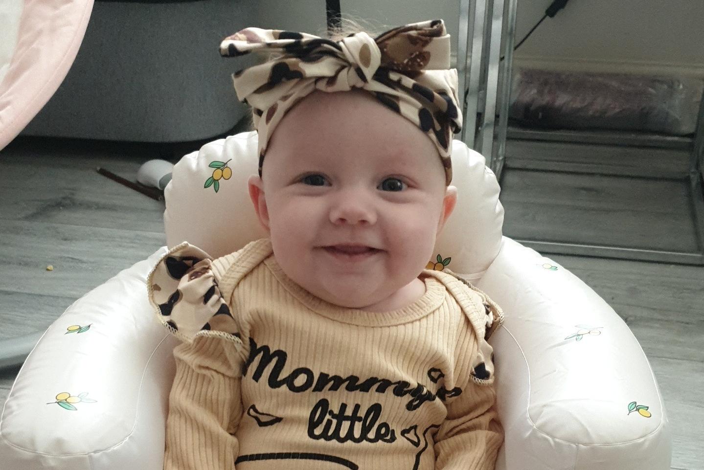 Baby of the week: Falkirk tot Paige Linton