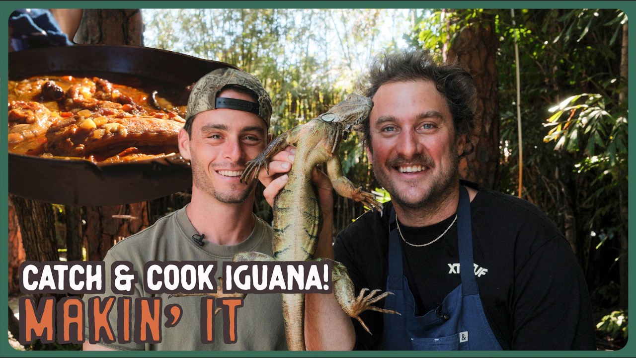 Cooking iguana, the chicken of the trees, with Brad Leone