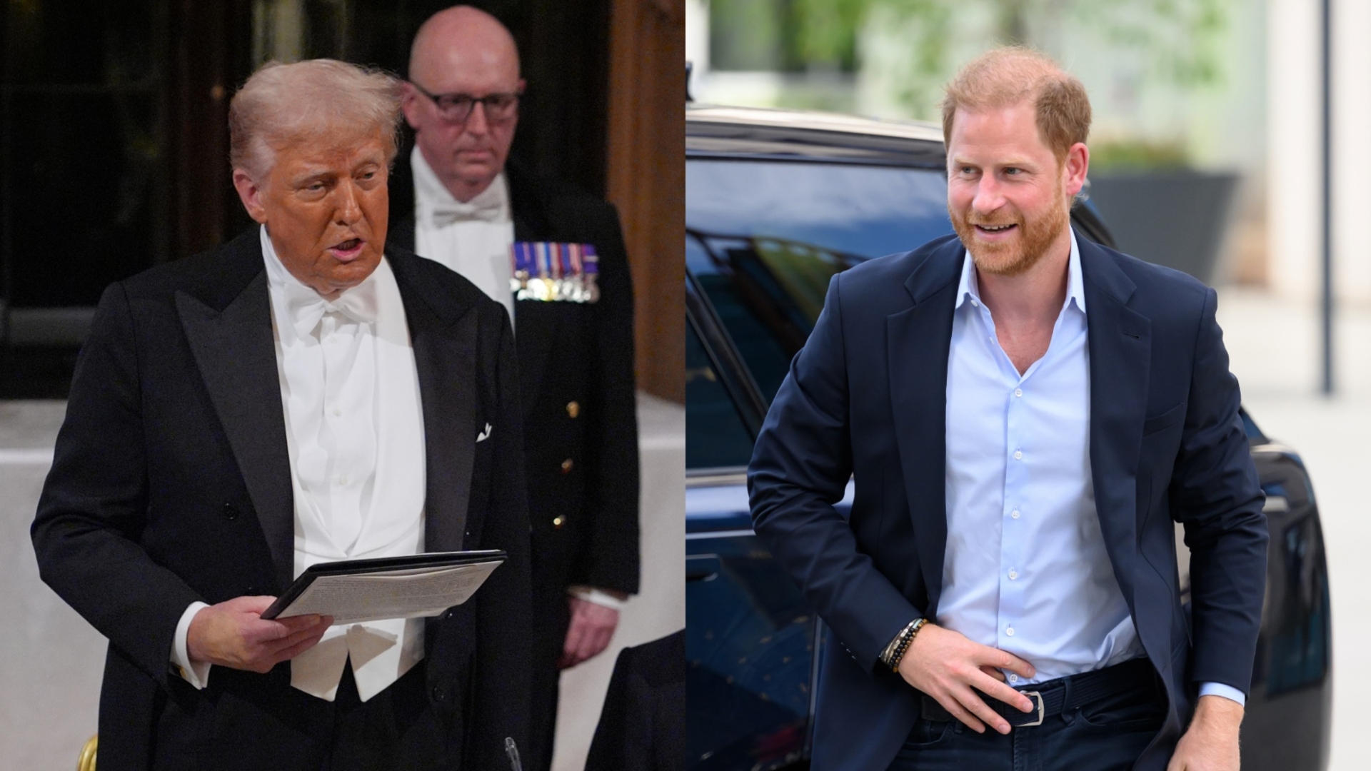 Donald Trump’s ‘dig’ at Prince Harry during UK banquet dinner exposed