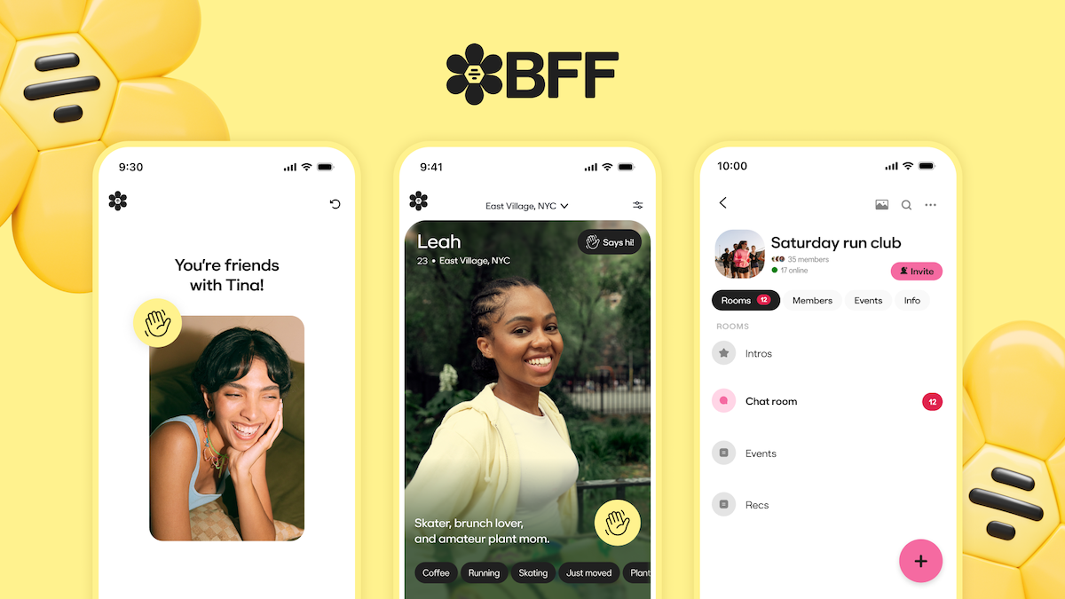 Bumble BFF’s revamped app is here, focusing on friend groups and ...