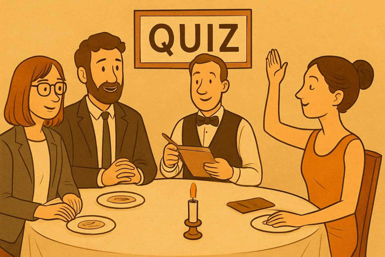 The Great Dining Etiquette Quiz