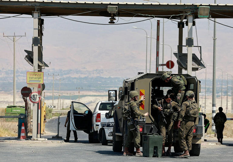 Israeli military says received report of shooting at Jordan border crossing