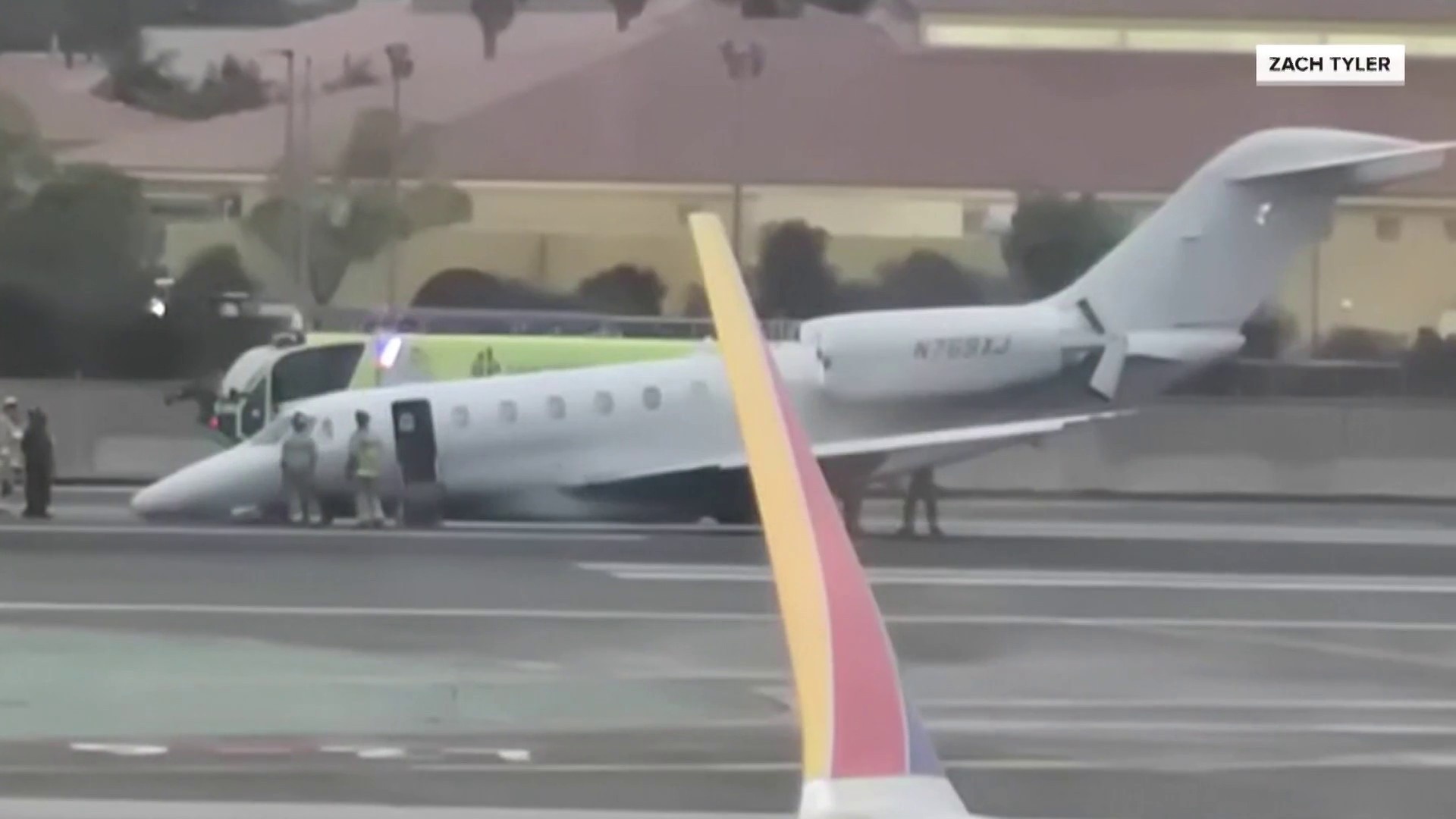 Jet’s Landing Gear Collapse in San Diego Triggers Ground Stop