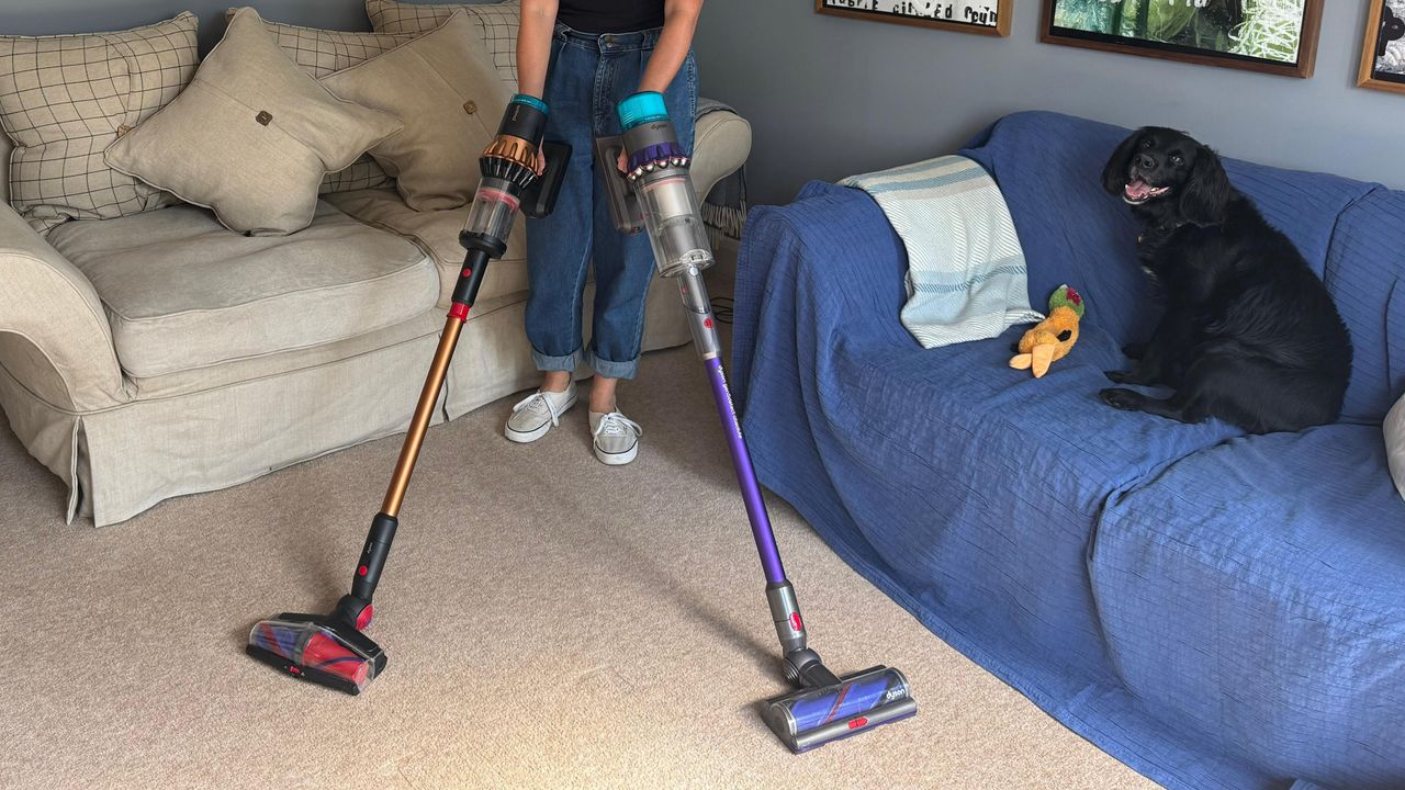 I tested Dyson's most expensive vacuums side-by-side and there was a ...