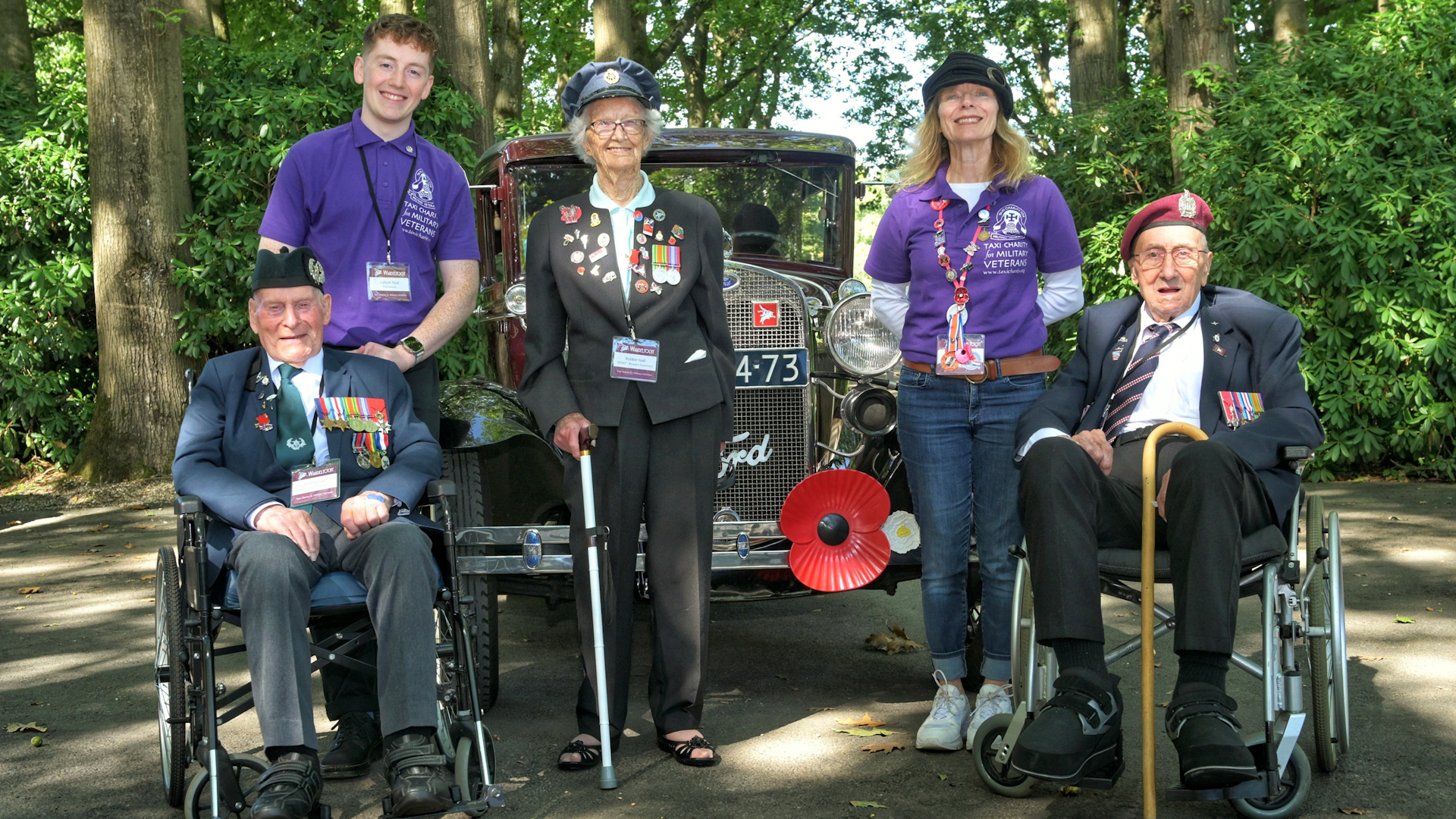 WWII veteran, 102, visits RAF fiancé's lost grave for first time after ...