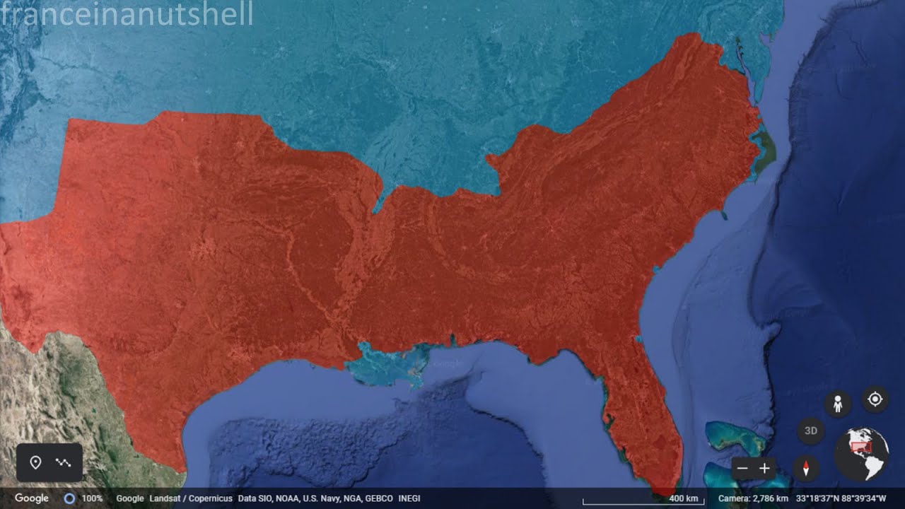 The American Civil War explained in 1 minute