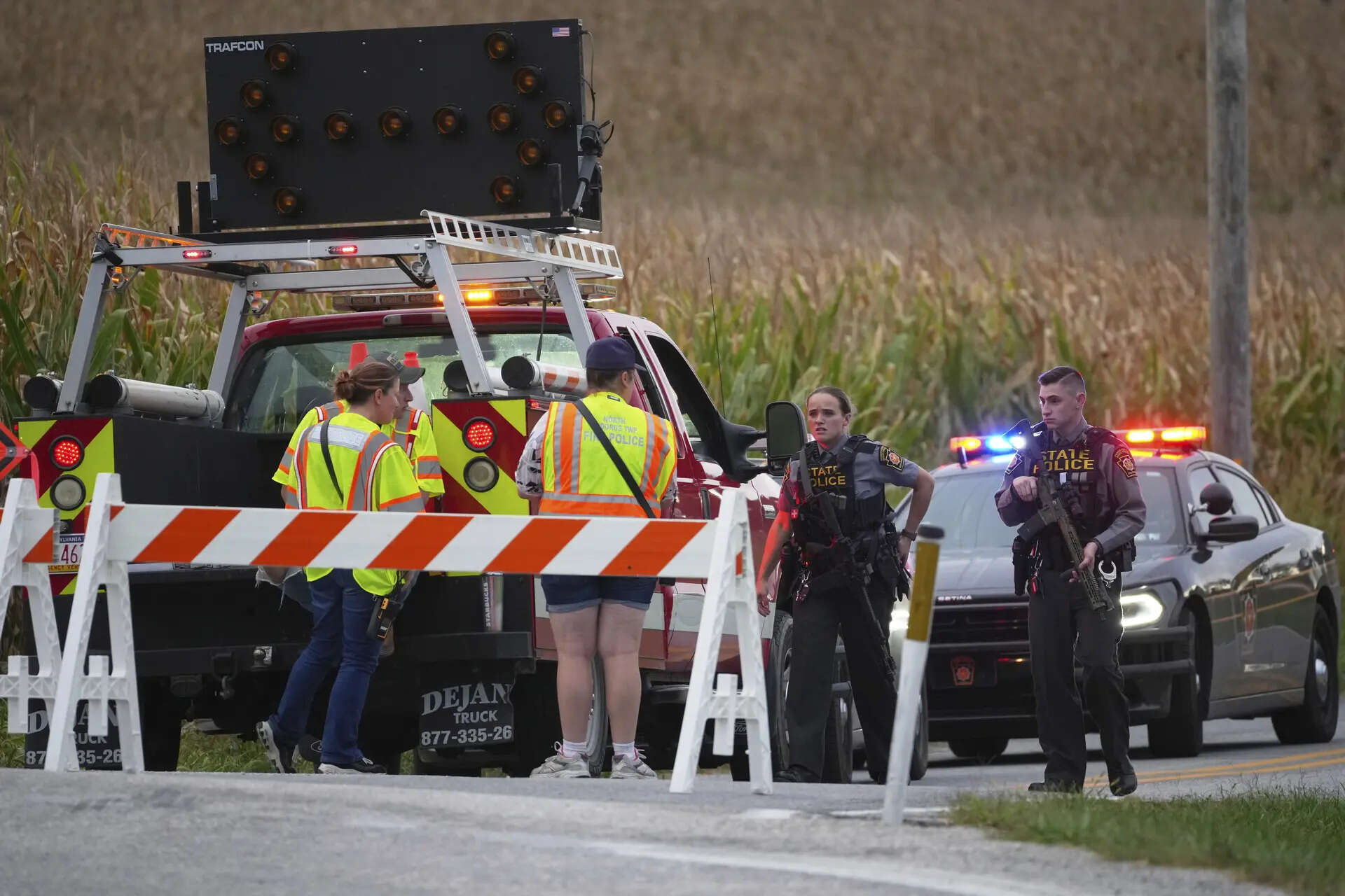 Pennsylvania shooting: Who was gunman Matthew James Ruth - fatally shot ...