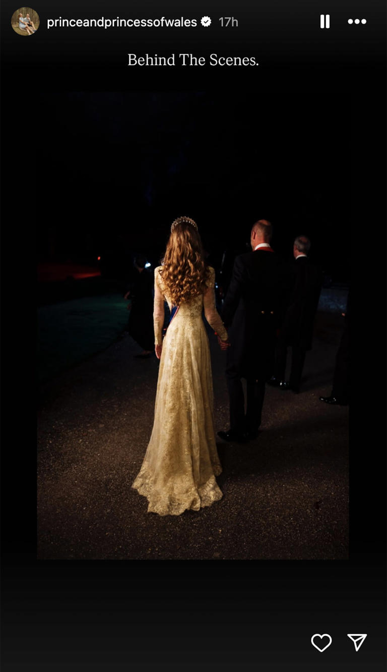 Prince William and Kate Middleton Hold Hands After State Banquet in ...