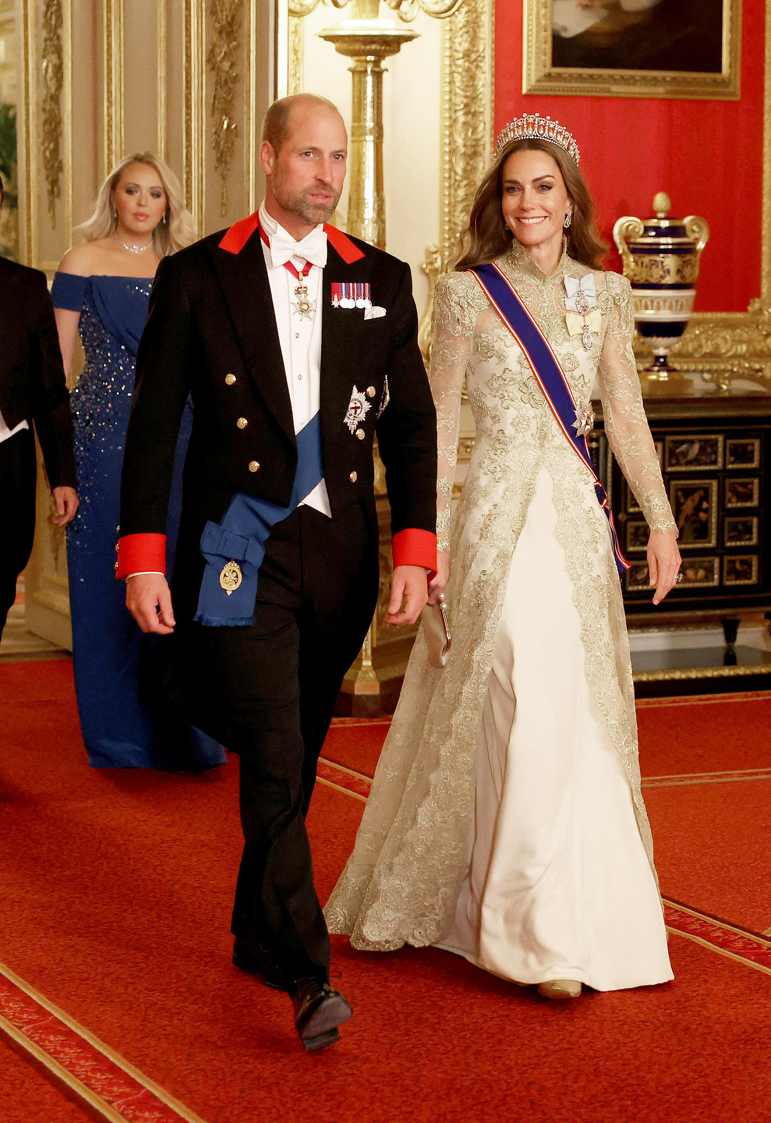 Prince William and Kate Middleton Hold Hands After State Banquet in ...