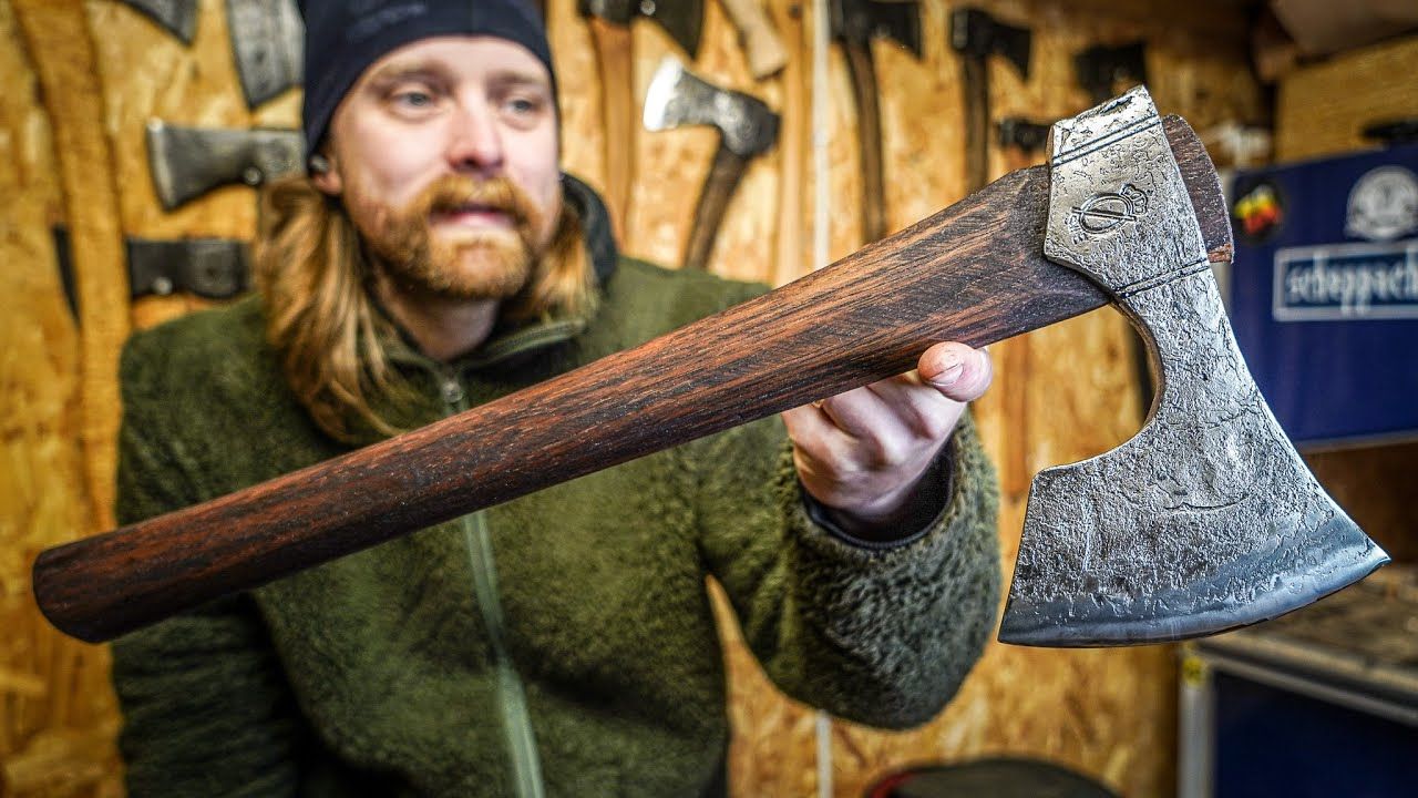 I forged an axe from 200-year-old iron!