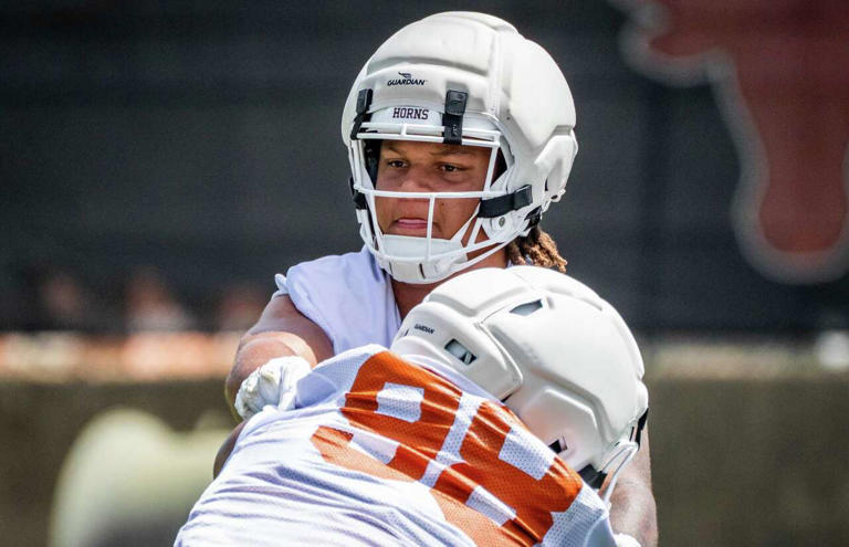 From birria tacos to tackles, how Texas lineman Hero Kanu is fitting in