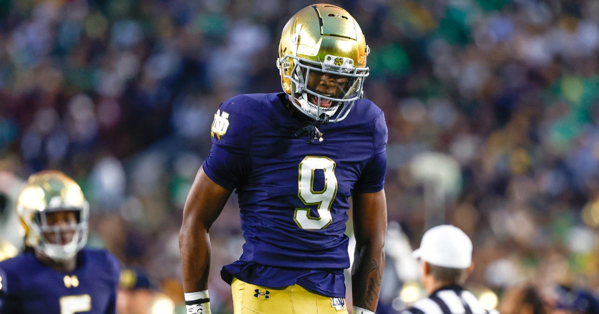 Marcus Freeman: Notre Dame safety Tae Johnson to make first career ...